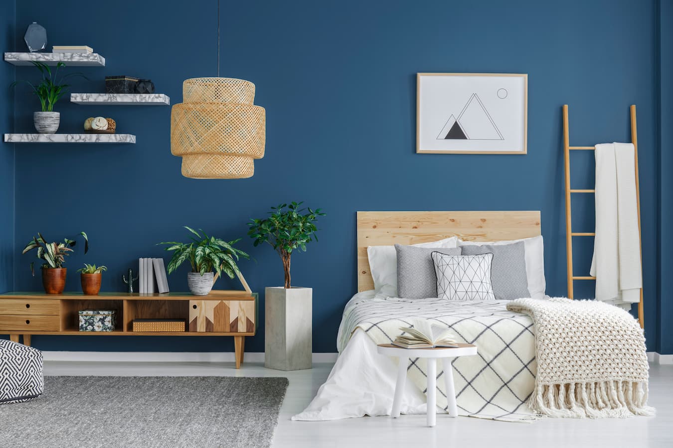 5 inspirações de decoração azul para sua casa